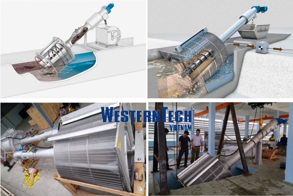 Máy tách rác thô và tinh - Cung cấp thiết bị công nghệ Xử lý nước hàng ...